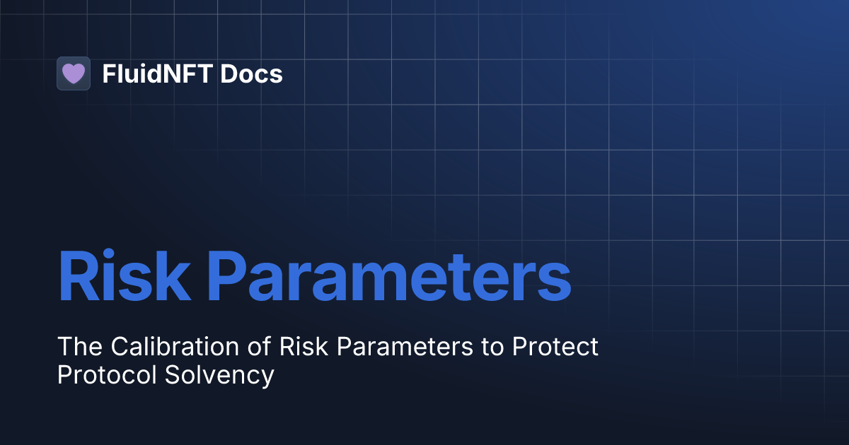 Risk Parameters | FluidNFT Docs